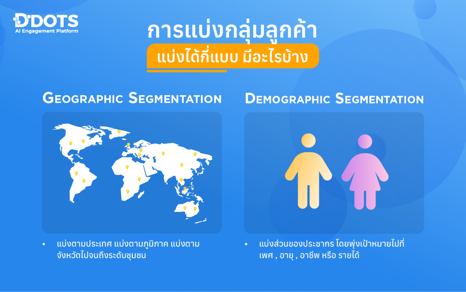 Customer Segmentation คืออะไร ช่วยให้เข้าถึงลูกค้าได้มากขึ้นจริงหรือไม่ ? - D-DOTS